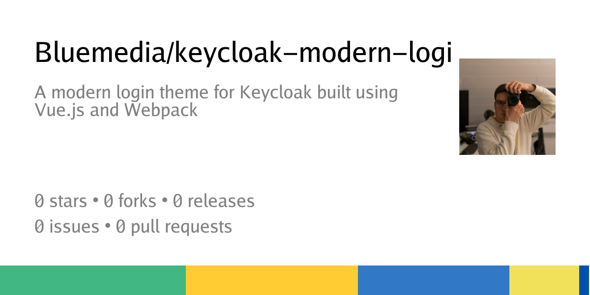 Bluemedia/keycloak-modern-login: A modern login theme for Keycloak built using Vue.js and ...